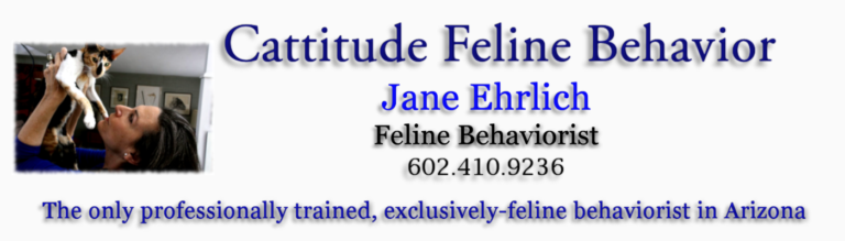 Cattitude Feline Behavior Counseling | Jane Ehrlich, Cat Behaviorist